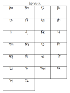 Alphabox | 20somethingkids and 1kookyteacher